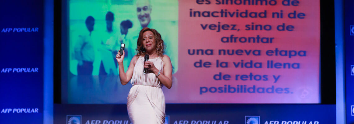 AFP Popular celebró conferencia con Martha Beato sobre la plenitud de ...